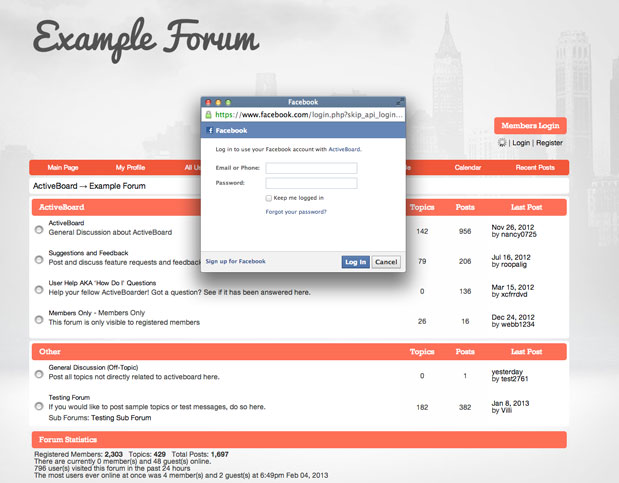 Forum Hosting, Create a forum with ActiveBoard.com